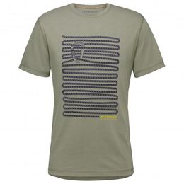 Mammut - Mammut Core T-Shirt Rope - T-Shirt Gr S grau