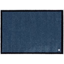 Fußmatte Touch, barbara becker, rechteckig, Höhe: 10 mm, Schmutzfangmatte, In- und Outdoor geeignet, waschbar, blau