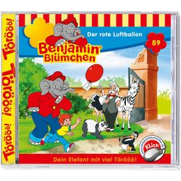 Benjamin Blümchen Band 89: Der rote Luftballon (1 Audio-CD) - Benjamin Blümchen (Hörbuch)