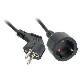 Lindy 30244 3m Schuko-Verl&auml;ngerungskabel - Ideal f&uuml;r die Verl&auml;ngerung von Schuko-Verb