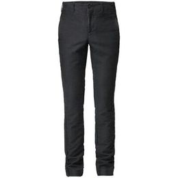 Hannes Roether Herrenhose Zwirn-Doppel-Pilot XL Schwarz