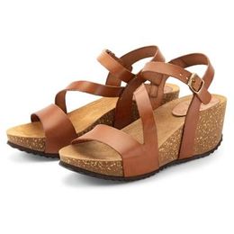 GRAND STEP SHOES Damensandale Keilabsatz