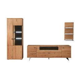 Woodford Wohnkombination Rosiro ¦ holzfarben ¦ Maße (cm): B: 320 H: 209 T: 50.0 » Höffner