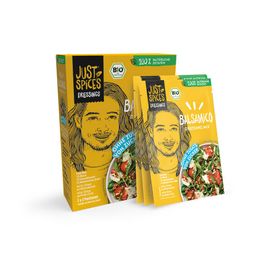 Just Spices - Bio Balsamico Dressing Mix (3er) - 100% nat&uuml;rlich w&uuml;rzen und besseren Geschmack erleben. Geschmack den DU bestimmst.