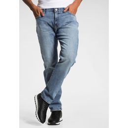 Slim-fit-Jeans Lee "Extrem Motion Slim" Gr. 32, Länge 30, blau (lenny) Herren Jeans Slim Fit