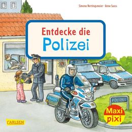 Carlsen Verlag Maxi Pixi 398: VE 5 Entdecke die Polizei (5 Exemplare) - Simone Nettingsmeier, Kartoniert (TB)
