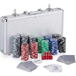 Relaxdays Pokerkoffer, Sortierspielzeug