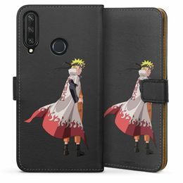 DeinDesign Handyhülle Naruto Shippuden Hokage Sensei Naruto Hokage ohne Hintergrund, Huawei Y6p Hülle Handy Flip Case Wallet Cover Handytasche Leder