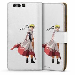 DeinDesign Handyhülle Naruto Shippuden Hokage Sensei Naruto Hokage ohne Hintergrund, Huawei P10 Hülle Handy Flip Case Wallet Cover Handytasche Leder