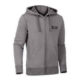 CG Logo Zip Hoodie wolf grey, Größe S