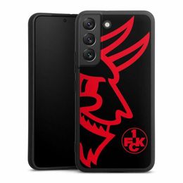 DeinDesign Handyhülle Offizielles Lizenzprodukt 1.FCK Dauerkarte, Samsung Galaxy S22 Silikon Hülle Premium Case Handy Schutzhülle, schwarz