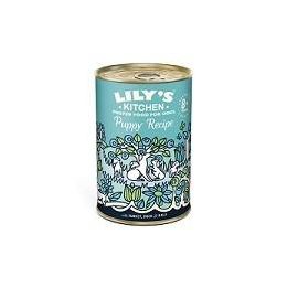 Lilys Kitchen Dog Puppy Recipe with Turkey, Duck & Kale 6 x 400g Hundefutter