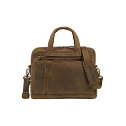 STILORD Laptoptasche "Avery" Ledertasche Umhängetasche