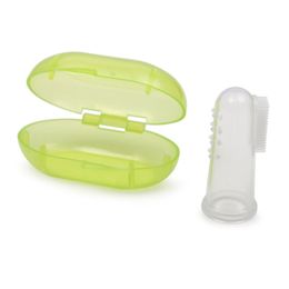 Moni Beißring Silikon Zahnbürste mit Aufbewahrungsbox