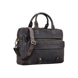 STILORD Laptoptasche "Leander" Umhängetasche Leder