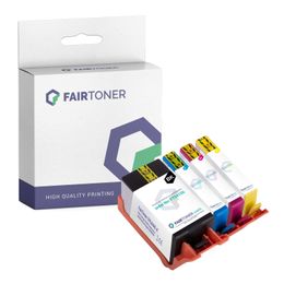 FairToner 4er Multipack Set kompatibel für HP 912XL Druckerpatronen