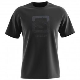 Salomon - Outlife Logo Tee - T-Shirt Gr L schwarz