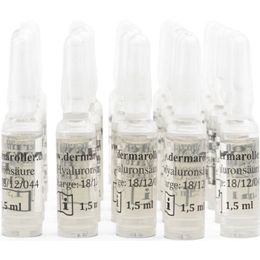 Dermaroller Hyaluron Serum Packung, 30 Stück á 1,5 ml, weiß