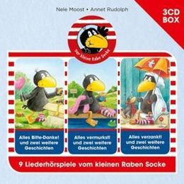 KARUSSELL Der kleine Rabe Socke - 3-CD Hörspielbox Vol. 3 - Der kleine Rabe Socke (Hörbuch)