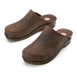 Berkemann Holzschuh Nubuk