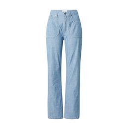 MUD Jeans Jeans 'Wyde Sara Works' Damen Gr&ouml;&szlig;e 27 hellblau