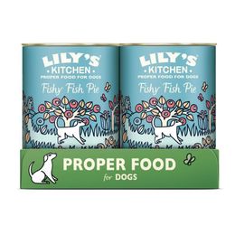 Lilys Kitchen Dog Fishy Fish Pie 6 x 400g Hundefutter