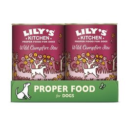 Lilys Kitchen Dog Wild Campfire Stew 6 x 400g Hundefutter