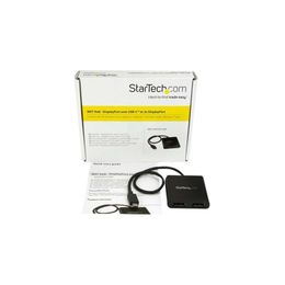 StarTech.com USB C to DP Multi Monitor Splitter - USB Type-C 2-Port MST Hub