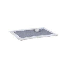 Trixie Scratching mat sisal rug/plush 55 × 35 cm grey/light grey