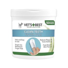 Vets Best Clean fingerpad for dental cleaning 50 pcs.