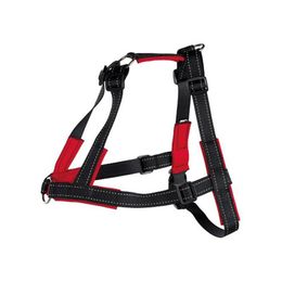 Trixie Lead'n'Walk Soft training harness S-M: 45-70 cm/25 mm black