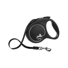 Flexi Black Design M leash 5 m 25 kg black