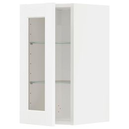 IKEA METOD Wandschrank mit Böden/Glastür