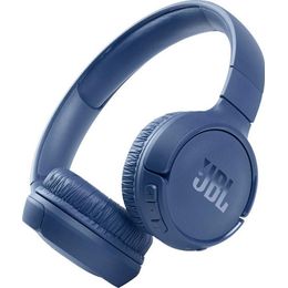 JBL TUNE T510 BT On-Ear-Kopfhörer (Sprachsteuerung, kompatibel mit Siri, Google Now, Google Assistant, Siri), blau
