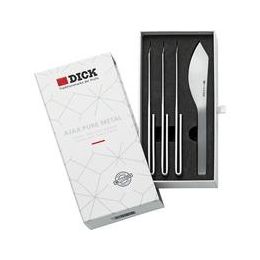 DICK Steakmesser AJAX Pure Metal, 4er-Set edelstahl
