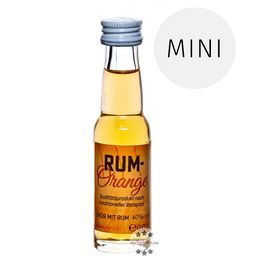 Fein-Brennerei Prinz Prinz: Rum Orange Likör mit Inländerrum / 40% Vol. / 0,02 Liter - Flasche