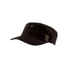 Chillouts Army Cap Dublin Hat Cap im Mililtary-Style, schwarz