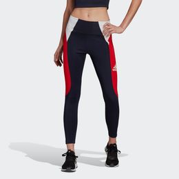 adidas Performance Große Größen: Trainingstights, blau, Gr.XL