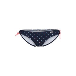 Tom Tailor Damen Gemusterter Bikini-Slip, blau, Muster, Gr. 44