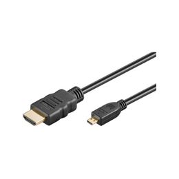 PRO HDMI - Micro HDMI 2.0 - Display Kabel - 3m - Schwarz