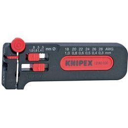 Knipex Abisolierwerkzeug, 1mm, 100mm - 12 80 100 SB