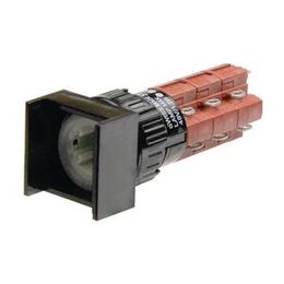 EAO Leuchtdruckschalter Tastend 1 Schliesser + 1 &Ouml;ffner 250 VAC LED - 51-151.0252