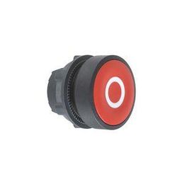 Schneider Electric Frontelement f&uuml;r Drucktaster Tastend Drucktaster Schwarz/Rot IP66 / IP67 / IP69 / IP69K Harmony XB5 Series Pushbutton Switches - ZB5AA432