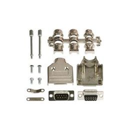 MH Connectors D-Sub-Steckverbindersatz, DA-15 Stecker, Gel&ouml;tet, SPCC - MHDM15-DB15P-K
