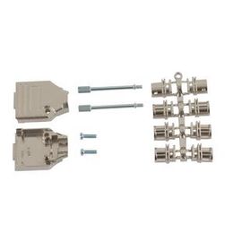 MH Connectors D-Sub Haube Vollmetall Pole 15 - MHDTZK15-RA-HI-K