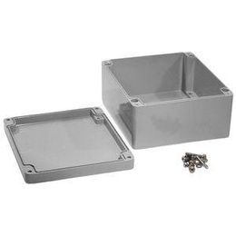 HAMMOND Wasserdichtes Druckgussgehäuse 1590 230x200x110mm Aluminium, Druckguss Grau IP54 - 1590Z231GY