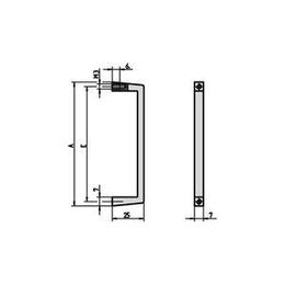 nVent Schroff Frontgriff - 10501-001