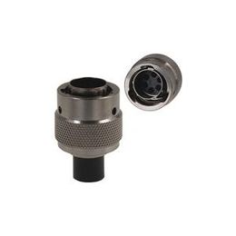 Souriau by Eaton Kabelstecker UT0W 6pol, Stecker, 6 Anzahl Kontakte, 7A, 80V, IP67 / IP68 / IP69K - UT0W6106PH