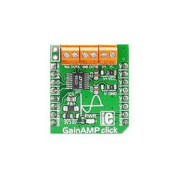 MikroElektronika GainAMP Click Verst&auml;rkermodul mit programmierbarer Verst&auml;rkung 5V - MIKROE-2555