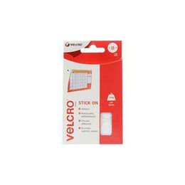 Velcro&reg; Stick On Klettpunkte 16mm Weiss Packung &agrave; 16 St&uuml;ck - VEL-EC60227